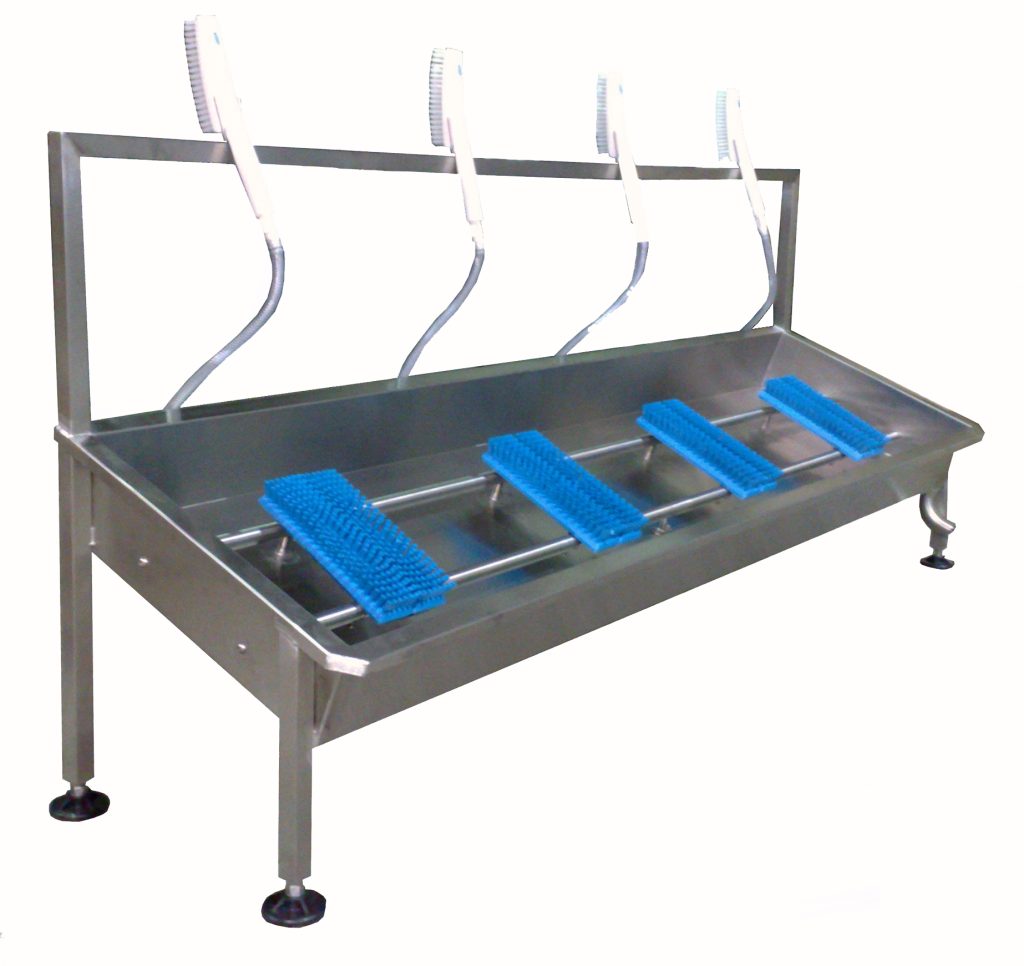 Cleaning your boots with Stainless Steel Boot Wash Stations - Stainless ...